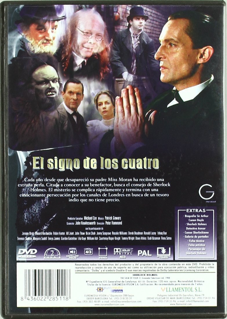 Película: El signo de los cuatro - Películas