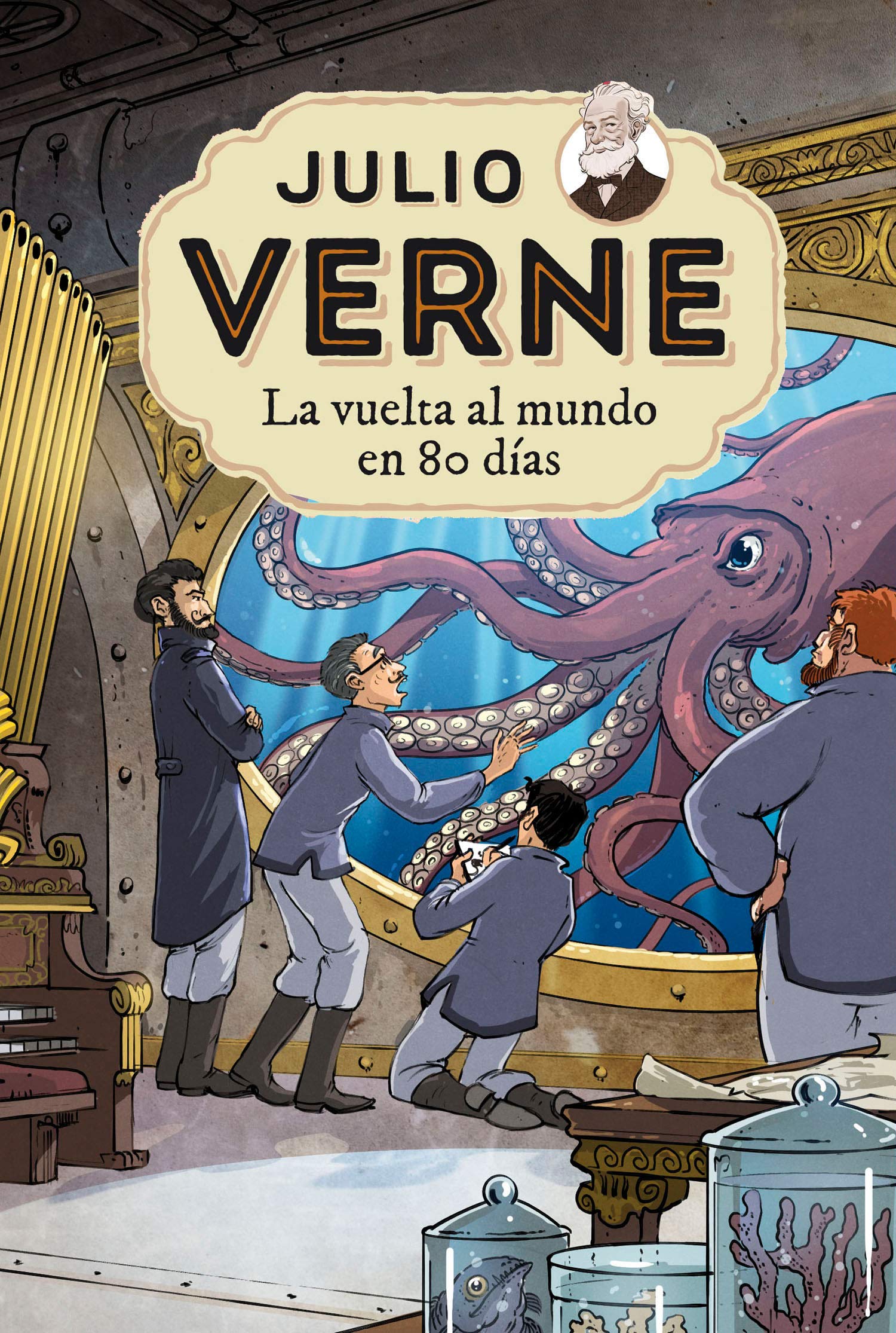 La vuelta al mundo en 80 días - Julio Verne - Aventuras