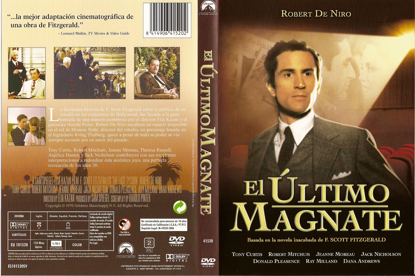 El último magnate - Películas