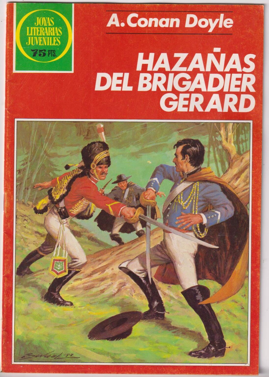 Las hazañas del brigadier Gerard - Arthur Conan Doyle - Novela bélica