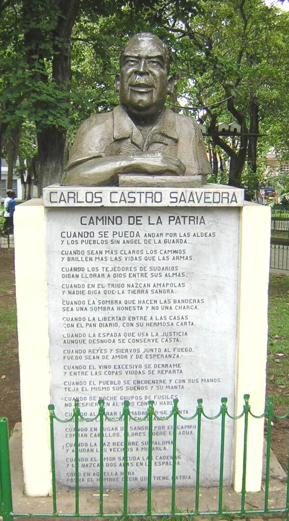 Poemas de Carlos Castro Saavedra: un poeta de la paz y la esperanza
