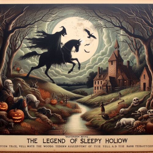 La leyenda de Sleepy Hollow: Un cuento de Washington Irving
