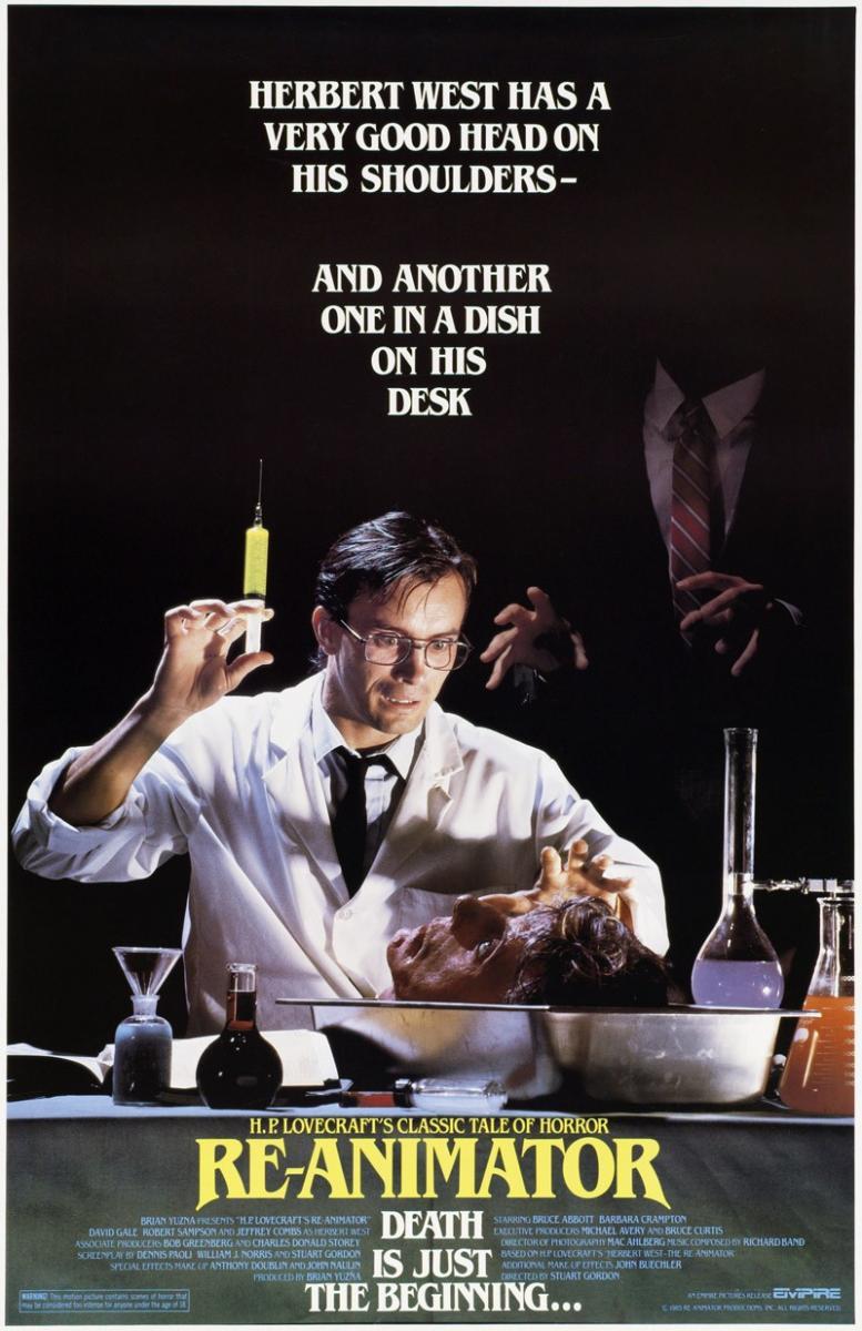 Re-Animator, la joya sangrienta del cine ochentero